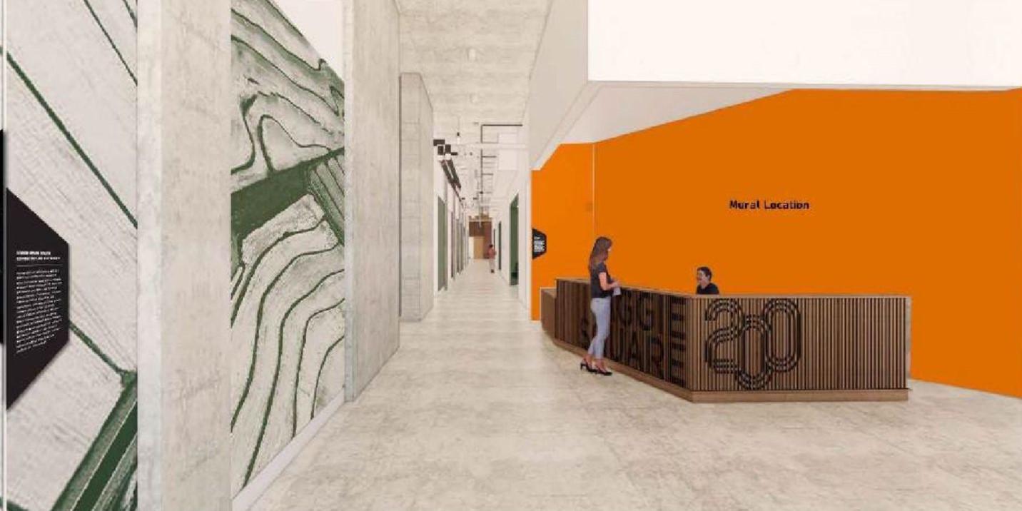 Aggie Square - Mural Project Renderings